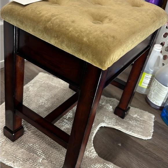 Bombay | Accents | Bombay Company Brown Wooden Stool | Poshmark